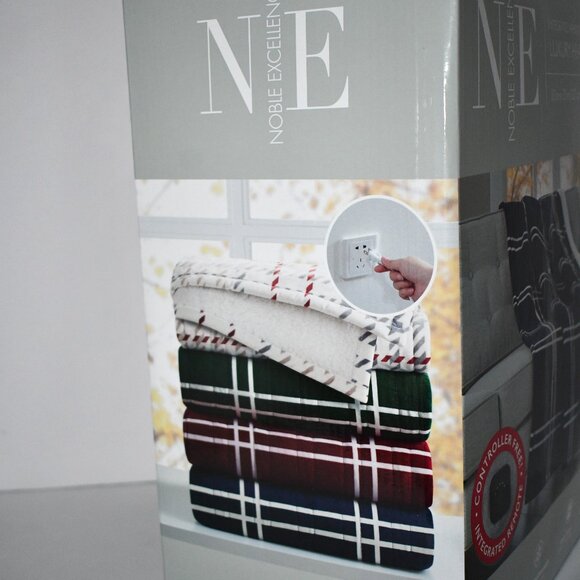 Noble Excellence | Bedding | Noble Excellence Luxury Heated Throw In ...
